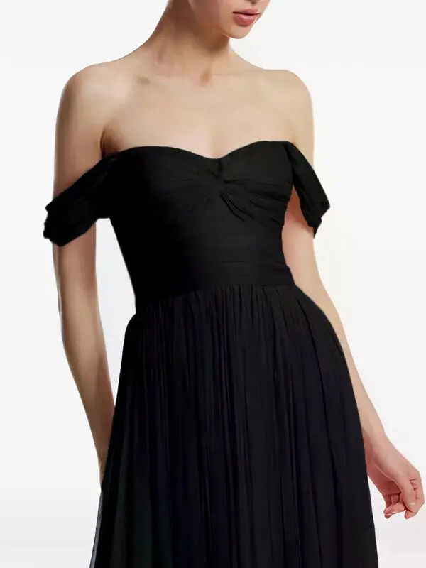 FRAMBOISE Roselyn Off-shoulder Maxi Dress