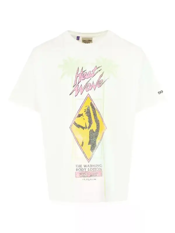 GALLERY DEPT. X X Doc Johnson Heat Wave Graphic T-shirt - White