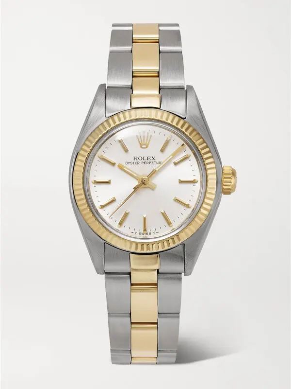 STEPHANIE WINDSOR Rolex Vintage 1978 Oyster Perpetual 26mm Watch - Gold
