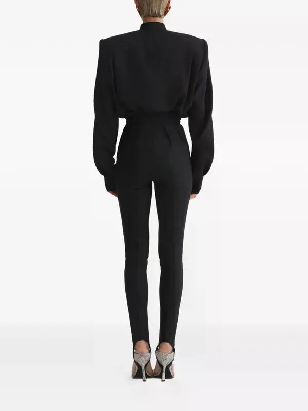 MUGLER Long-sleeve Top With Shoulder Pads