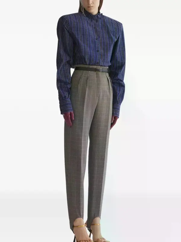 MUGLER Padded Shoulders Shirt