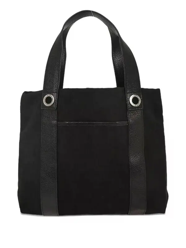 BVLGARI Logomania Canvas Tote Bag