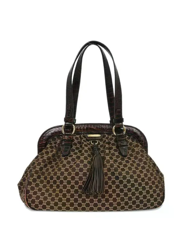 Celine Macadam Handle Handbag