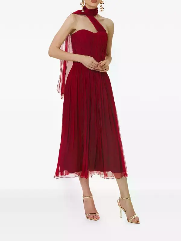 FRAMBOISE Sleeveless Midi Dress