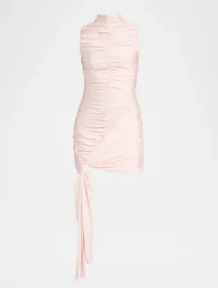 ET OCHS Caspar Ruched Mini Dress - Shell
