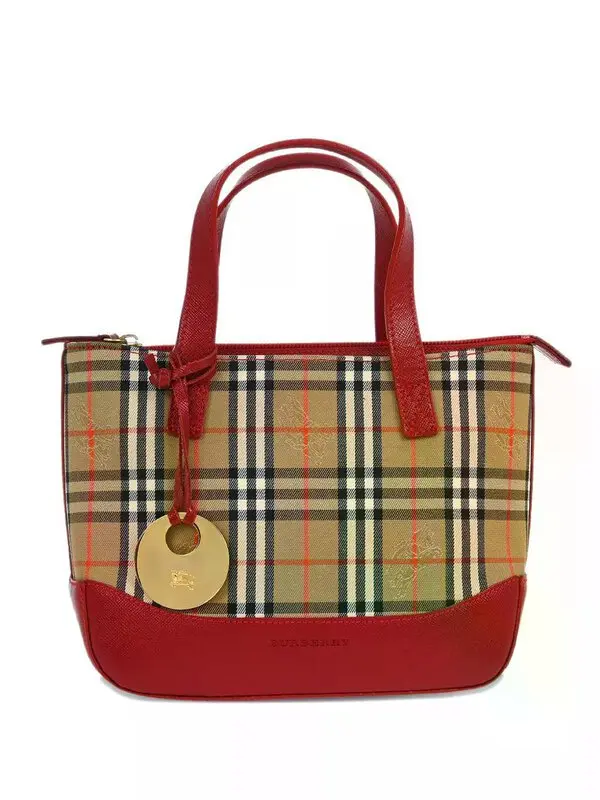 Burberry 1990-2000s House Check Tote Bag - Neutrals