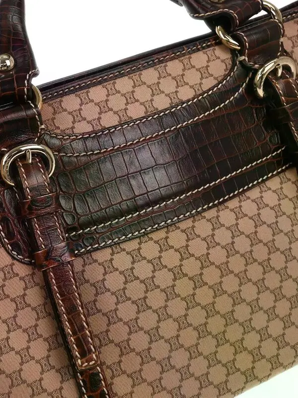 Celine Macadam Canvas Tote Bag
