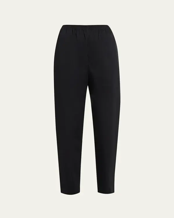 Eskandar Cotton Tapered Trousers