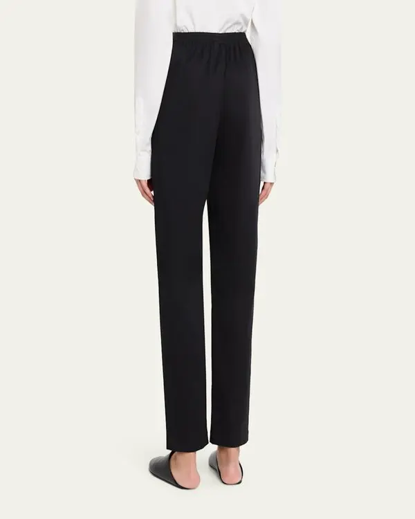 Eskandar Cotton Tapered Trousers