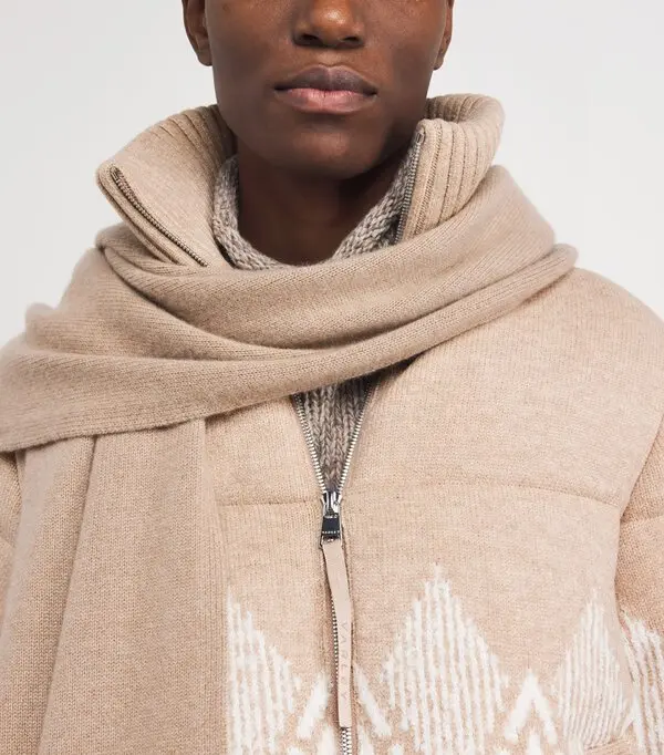Varley Brushed Fair Isle Belinda Puffer Jacket