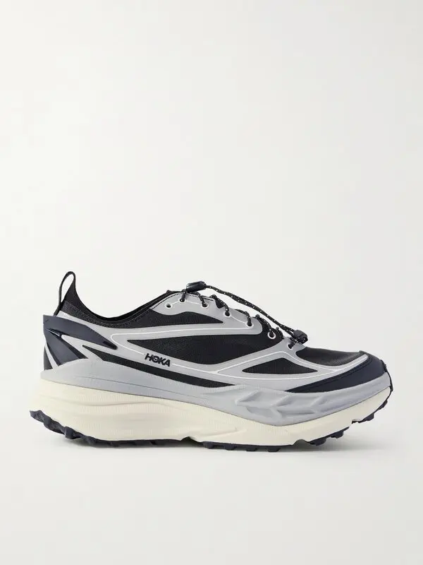 HOKA® Rubber-trimmed Mesh Running Sneakers
