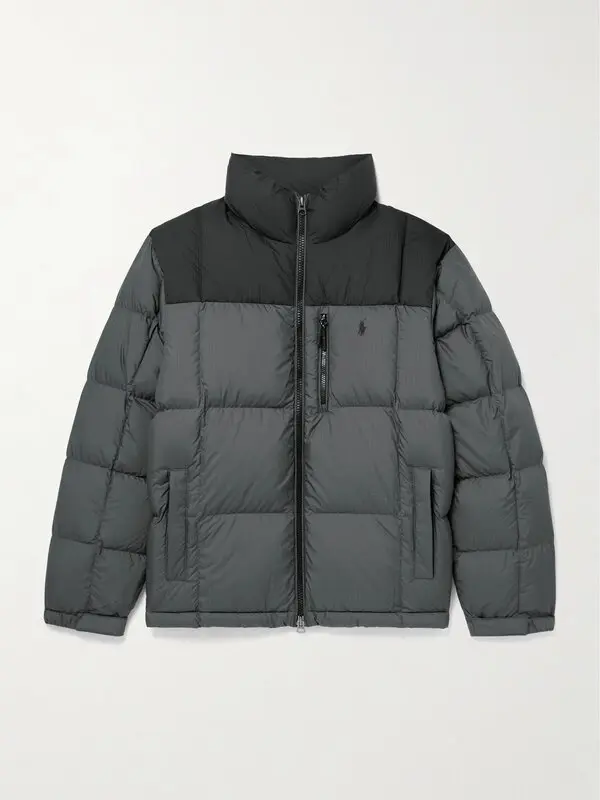 Polo Ralph Lauren Gorham Quilted Ripstop Down Jacket - Black