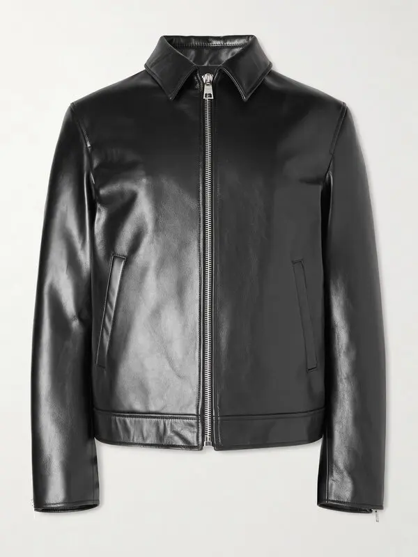 Givenchy Leather Padded Jacket