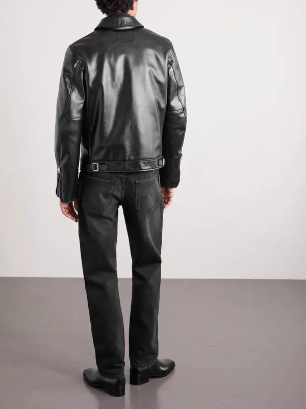 Givenchy Leather Padded Jacket