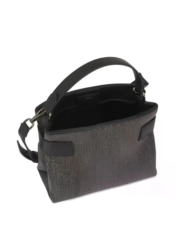 Brunello Cucinelli Small Essence Mini Bag - Black