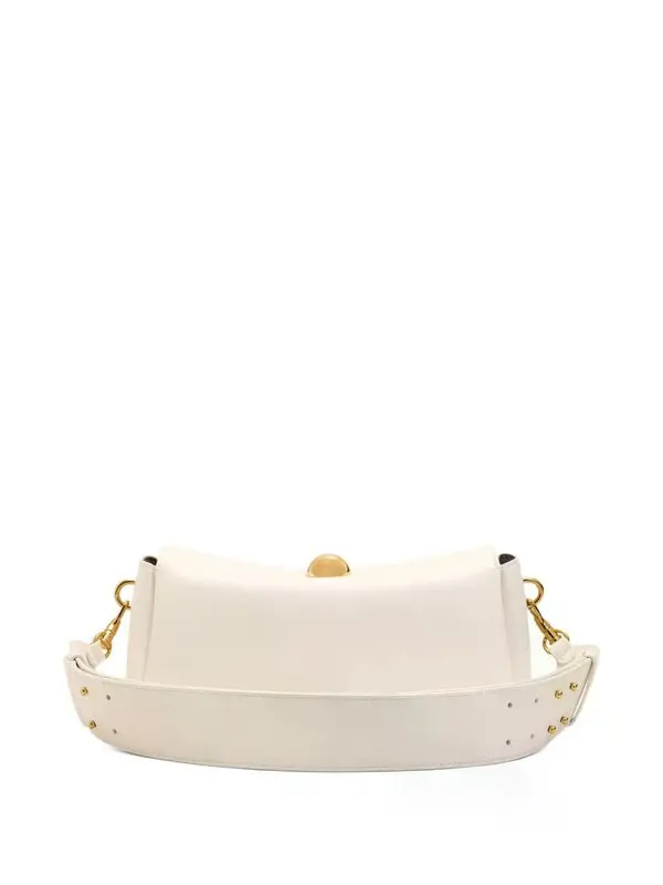 AMI Paris Mini Carrousel Clutch Bag - Neutrals