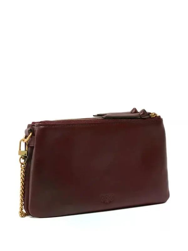 Pinko Mini Double Bag Clutch Bag - Brown