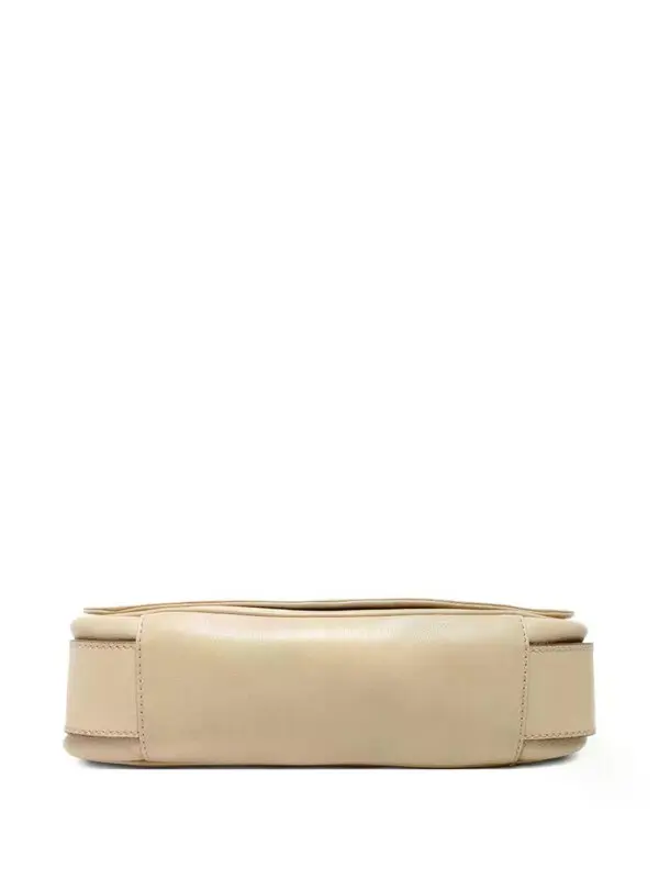 Saint Laurent 1990-2000s Mombasa Leather Shoulder Bag - Neutrals