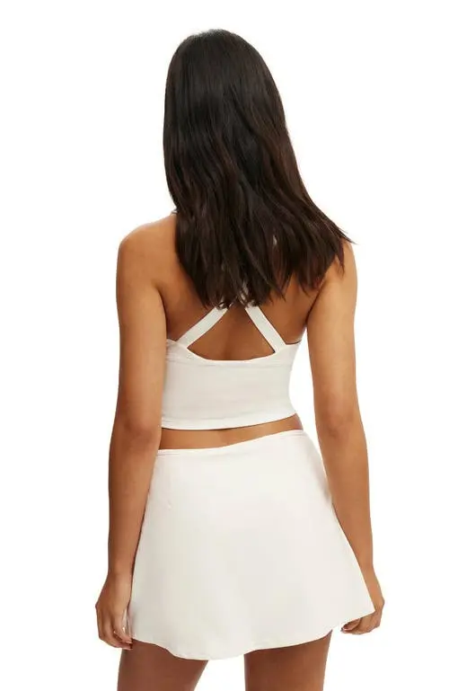 Cotton:on Active Wrap Mini Skirt - Coconut Milk