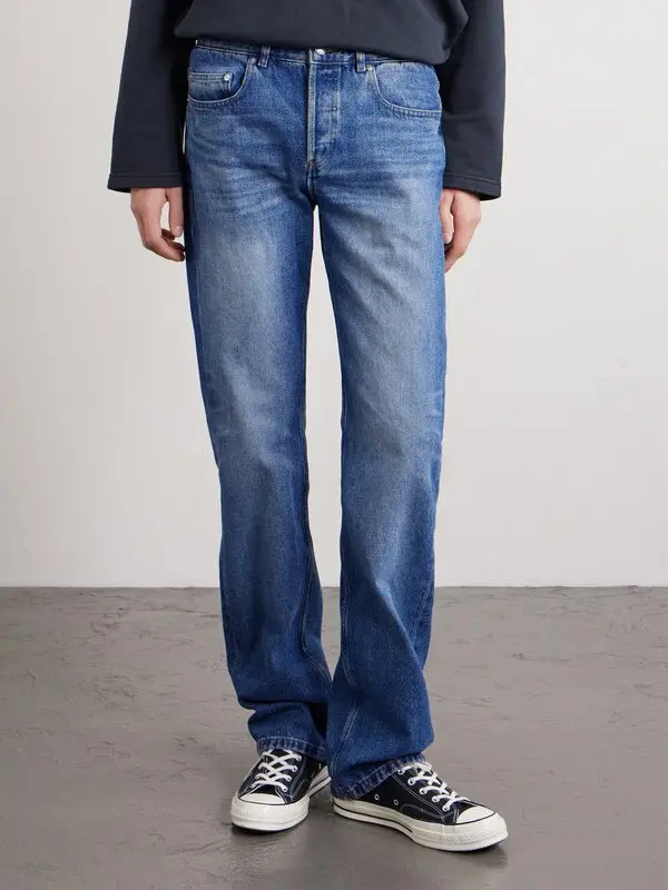 A.p.c. Rescue Straight-leg Jeans - Blue