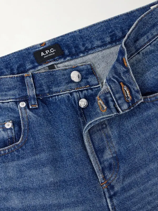 A.p.c. Rescue Straight-leg Jeans - Blue