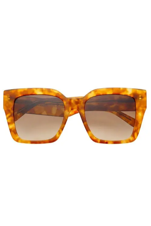 FREYRS EYEWEAR Oversized Square Sunglasses - Light Tortoise
