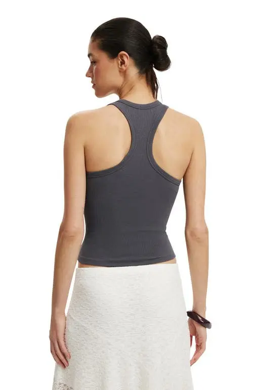 COTTON ON Diamante Racer Back - Moonlight Shadow