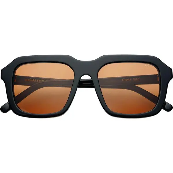 FREYRS EYEWEAR Charlie Square Sunglasses - Black
