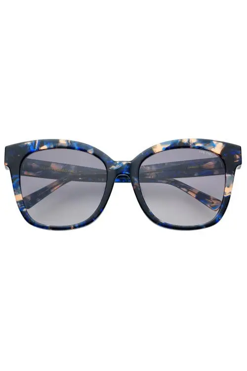 FREYRS EYEWEAR Amber Cat Eye Sunglasses - Blue