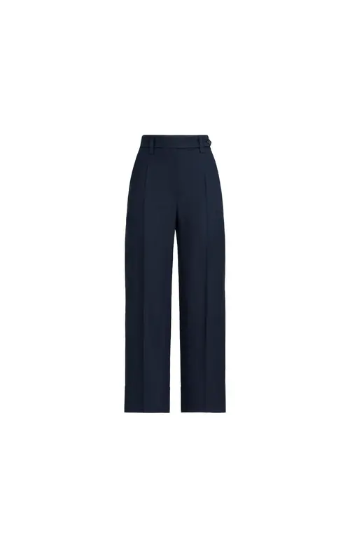 Brunello Cucinelli Square Cigarette Trousers - Blue