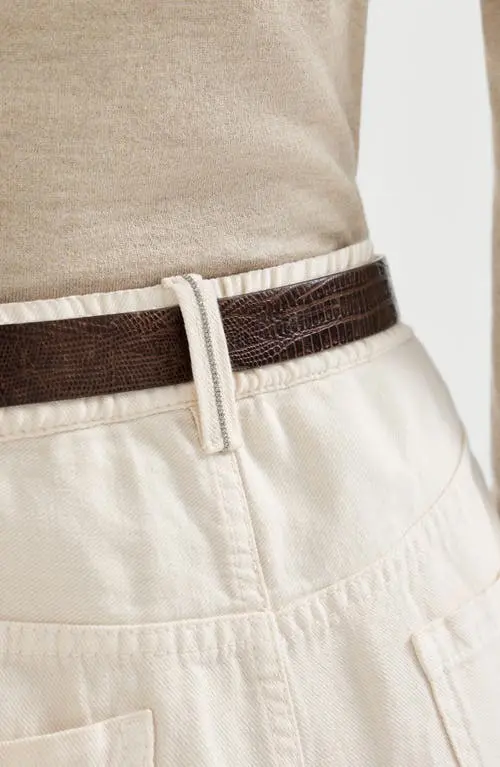 Brunello Cucinelli Wide Leg Trousers - Panama