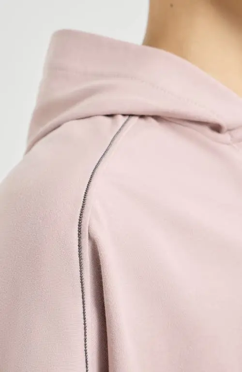 Brunello Cucinelli Lightweight French Terry Sweatshirt - Pink