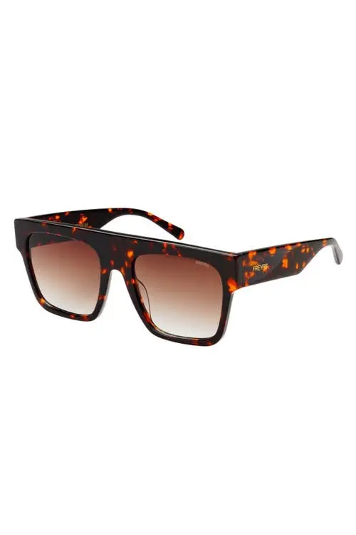 FREYRS EYEWEAR Madison Flat Top Sunglasses - Tortoise