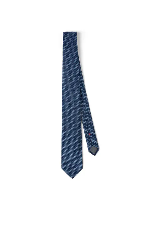 Brunello Cucinelli Silk Necktie - Denim