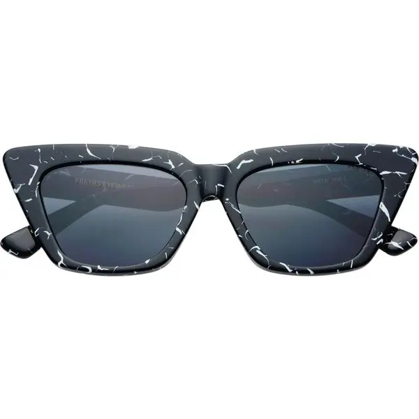 FREYRS EYEWEAR Vista Cat Eye Sunglasses - Black Marble
