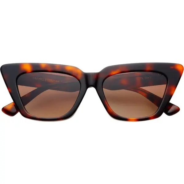 FREYRS EYEWEAR Vista Cat Eye Sunglasses - Brown Tortoise