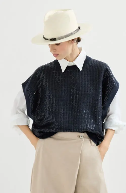 Brunello Cucinelli Embroidered Sweater