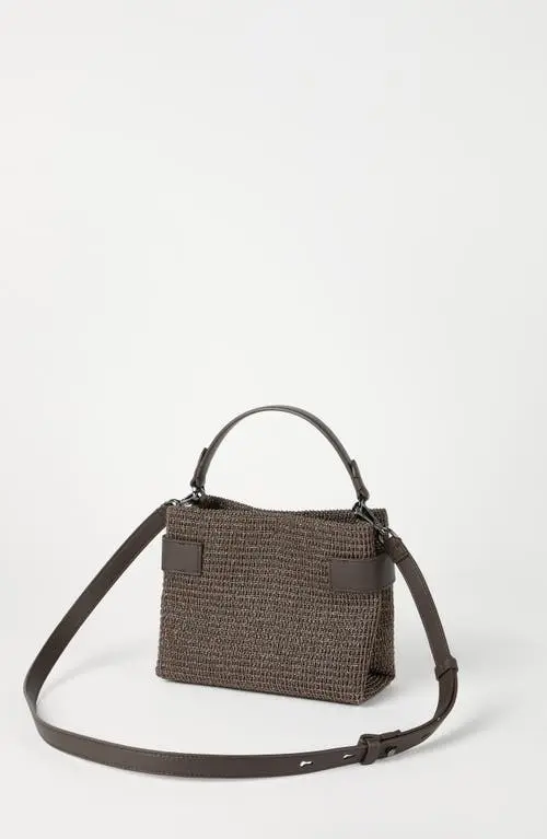 Brunello Cucinelli Small Top-handle Essence Bag