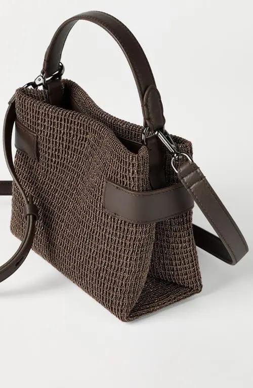 Brunello Cucinelli Small Top-handle Essence Bag