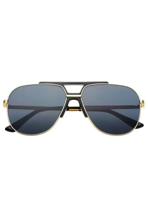 FREYRS EYEWEAR Logan Aviator Sunglasses - Black/gray