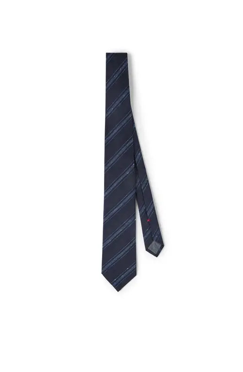 Brunello Cucinelli Neck Tie - Navy Blue