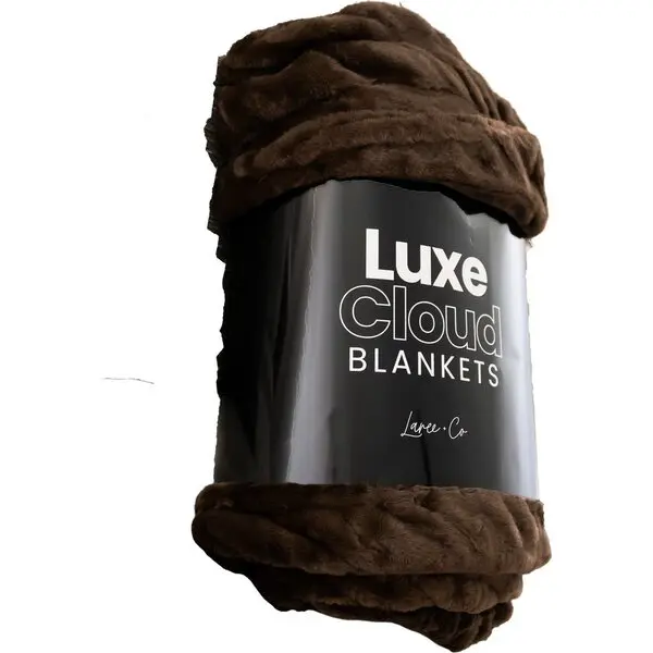 LAREE + CO Luxecloud Blanket - Brown