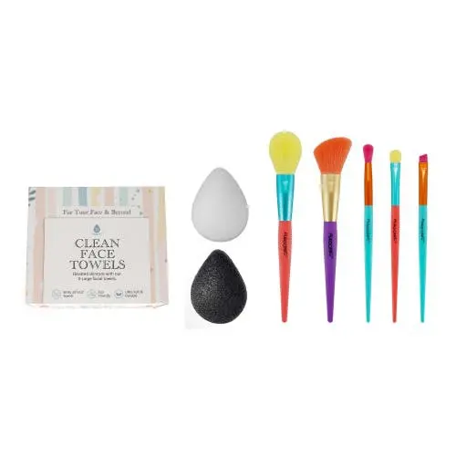 PURSONIC Flawless Skin & Makeup Prep Kitbrush Set - White