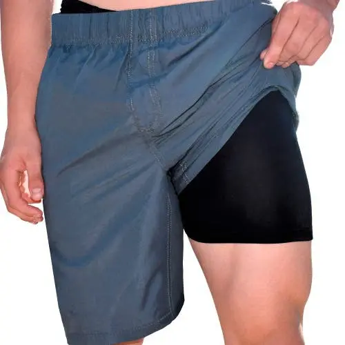 CITY THREADS Quick-dry Separate Swim Liner - Black