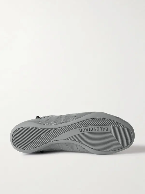 Balenciaga City Studded Leather Sneakers