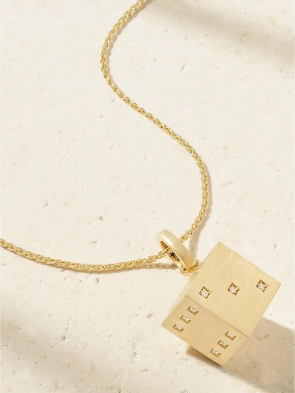 MARIE LICHTENBERG Dado 18-karat Diamond Necklace