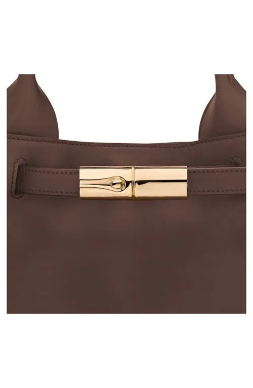 Longchamp Le Roseau Smart Leather Tote - Mocha