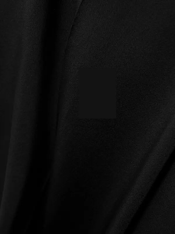 Stella McCartney Satin Wide-leg Trousers - Black