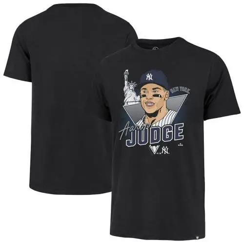 Profile Aaron Judge New York Yankees Big & Tall Caricature Player T-shirt - Black