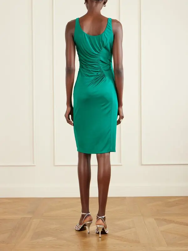Versace Bicolor Viscose Casual Dress